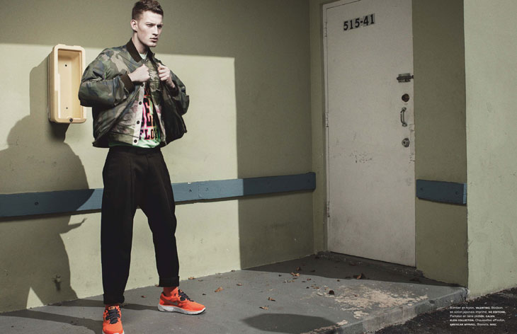 Bastian Thiery by Gregory Harris for Numéro Homme