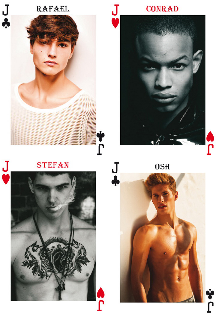 Marlon Teixeira, Alex Cunha, and Nils Butler for Emporio Armani