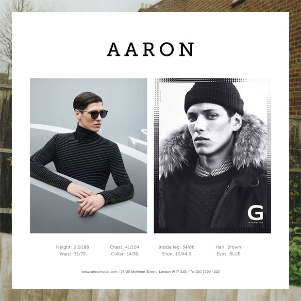 Select Models London Fall Winter 2015.16 Show Package