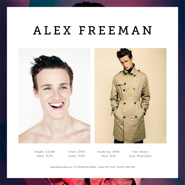 Select Models London Fall Winter 2015.16 Show Package