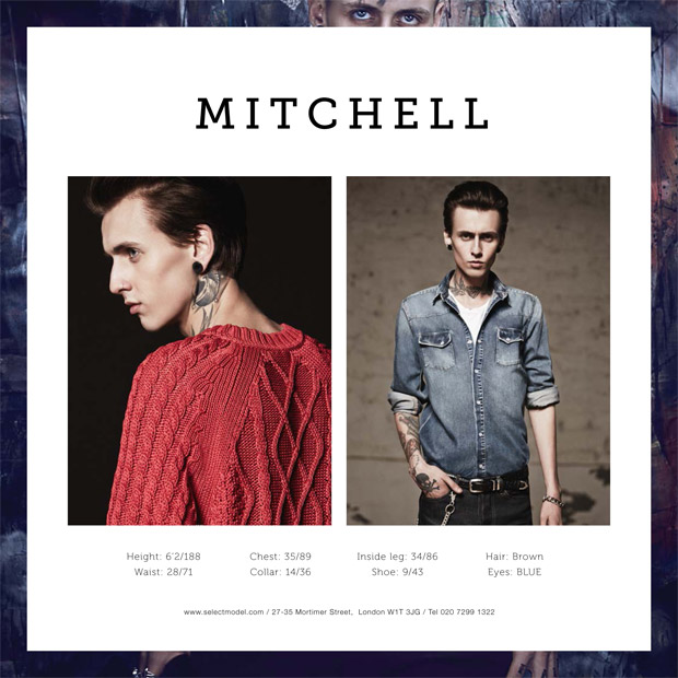 Select Models London Fall Winter 2015.16 Show Package