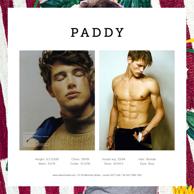 Select Models London Fall Winter 2015.16 Show Package