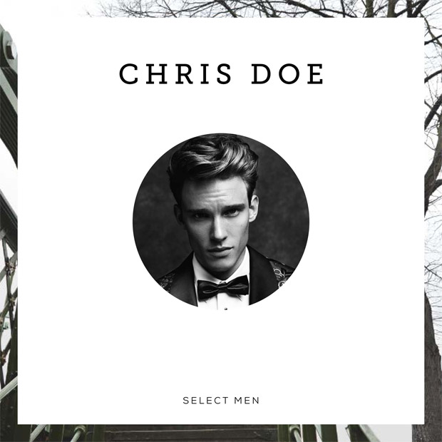 Select Models London Fall Winter 2015.16 Show Package