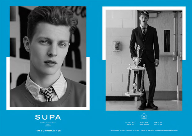 Supa Models London Fall Winter 2015.16 Show Package