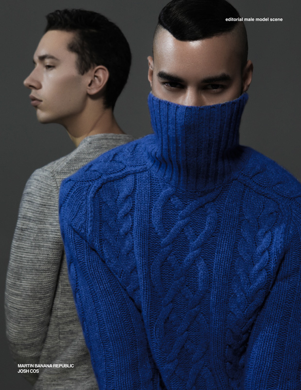Fresh Knits by Matt Brown for Male Model Scene