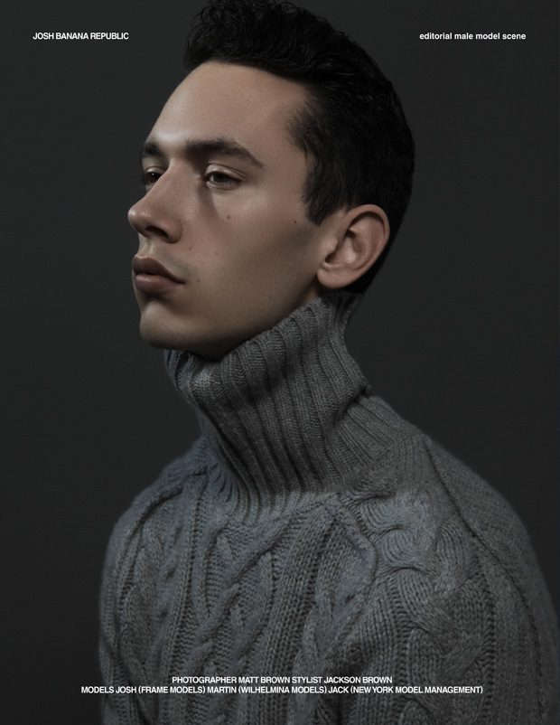 Fresh Knits by Matt Brown for Male Model Scene