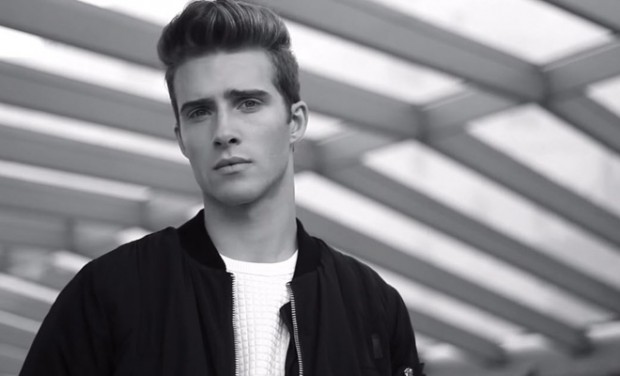 Ryan Taylor backstage at Smalto