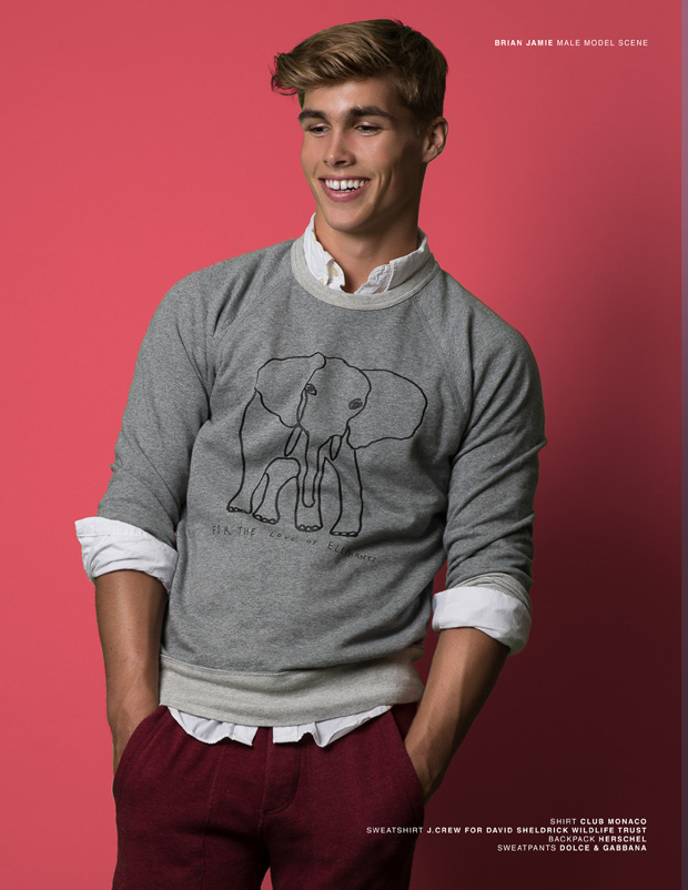 Jon Herrmann by Brian Jamie for Male Model Scene