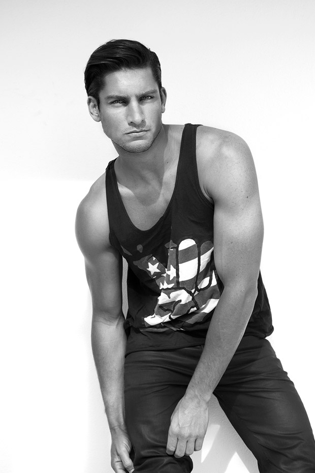 Ethan Robertson in Whitewash by Keith Archer