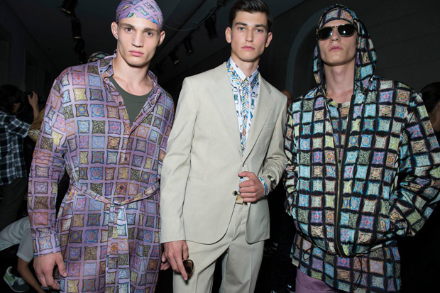 Versace Spring Summer 2016 Backstage
