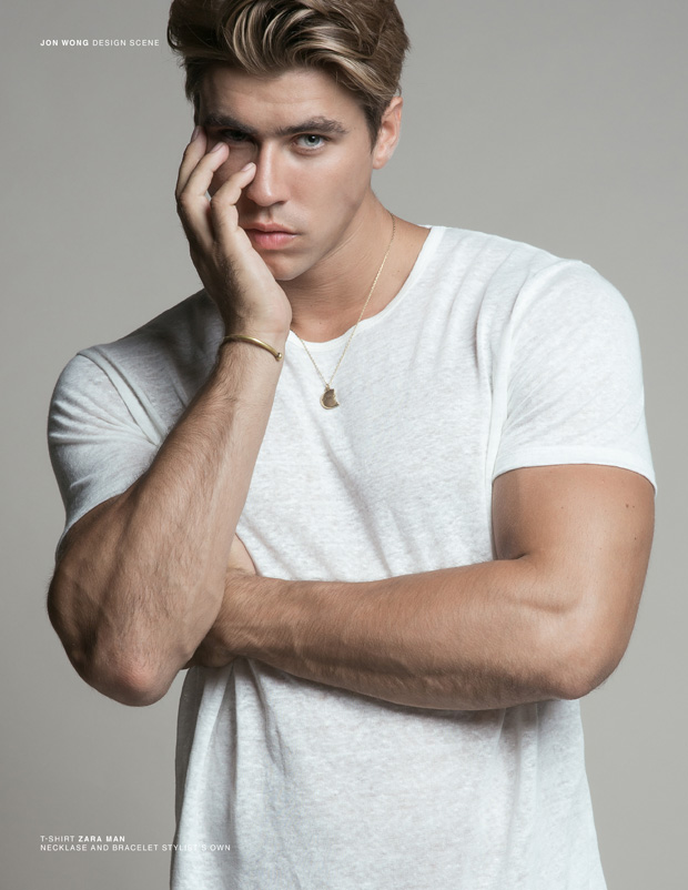 Paolo Baorda by Jon Wong for MALE MODEL SCENE + Exclusive Interview