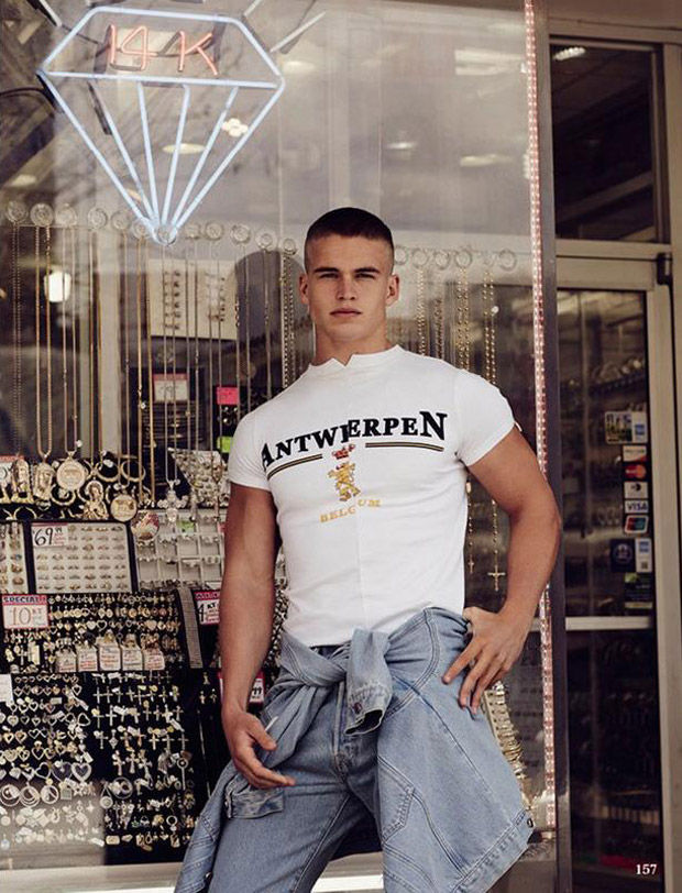 Mitchell Slaggert for GQ Style Germany by Bruno Staub