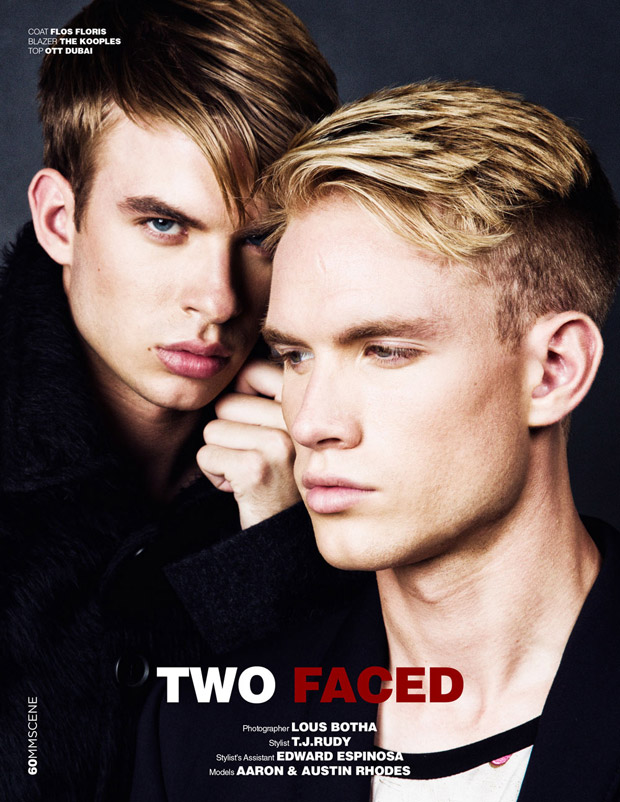 The Rhodes Bros for MMSCENE Magazine by Louis Botha