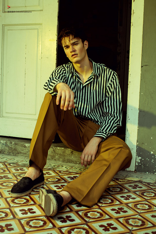 Charles Markham for Harper's Bazaar Men's Style China
