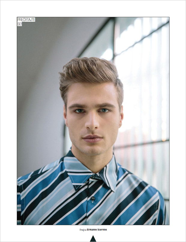 Francesco Brunetti for David Magazine by Valentina Melzi