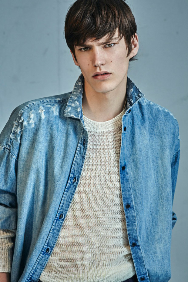 Iro Fall Winter 2016.17 Campaign featuring Elias de Poot