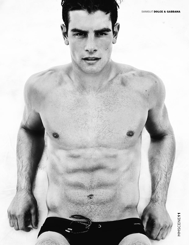 Frankie Cammarata Brings the Spirit of The Olympics to MMSCENE Pages