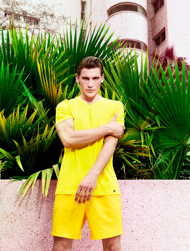 Eric Mor in Meet Me at the Aquamarine for Winq Magazine