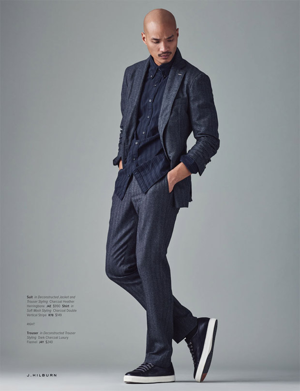 Corey, Cedric, Joel & Paolo Star in J.Hilburn FW16 Menswear Lookbook