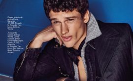 Lucas Ernst Stars in Red Shine for LE MILE Magazine #20