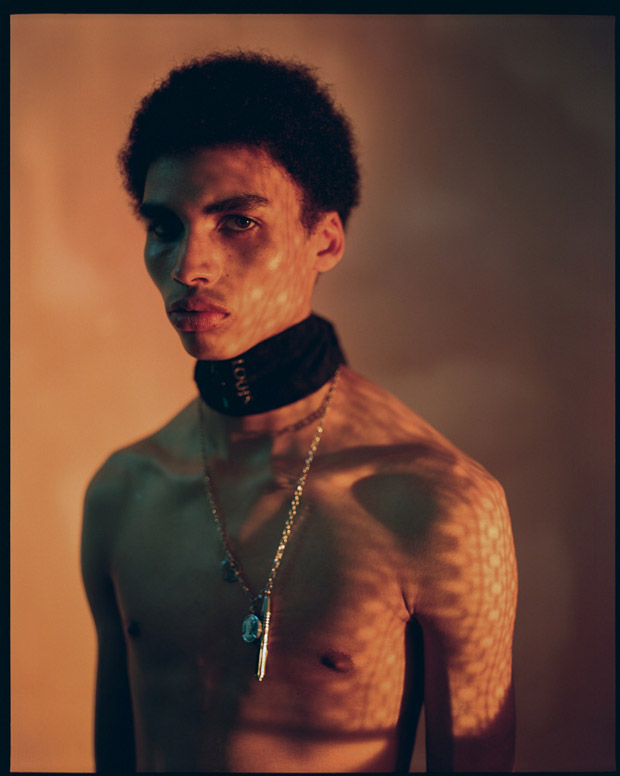 Sol Goss Models Louis Vuitton for Metal Magazine FW16 Issue