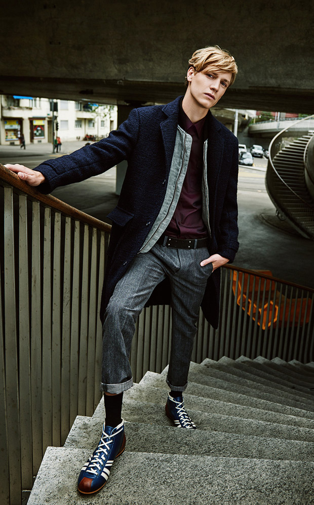 Linus Weber & Golo Fischer Star in Stefan Steiner AW16 Campaign