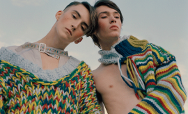 Sol Goss Models Louis Vuitton for Metal Magazine FW16 Issue