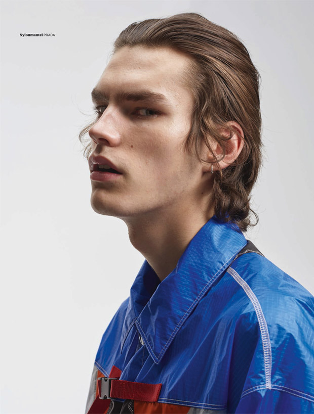 Elias de Poot Stars in L'Officiel Hommes Germany Spring 2017 Issue