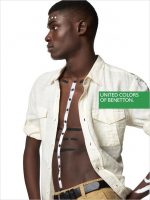 Rachide Embalo, Gabriel Sihnel & Sven de Vries Model Benetton Summer ...