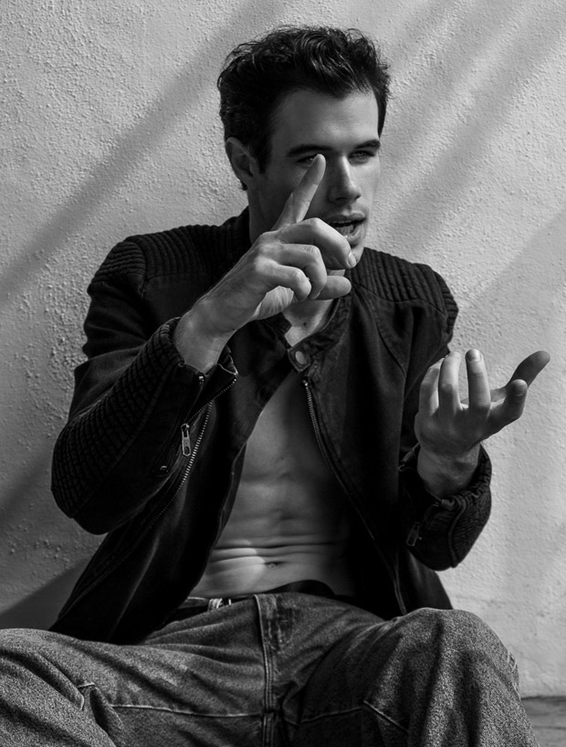 MMSCENE PORTRAITS: Liam Hall Poses for Felix Yuen