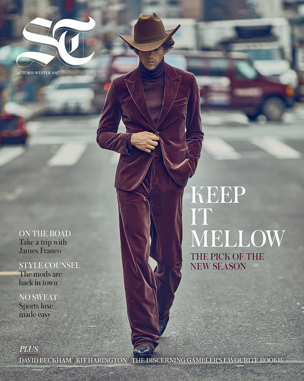 Miles McMillan Stars in Sunday Telegraph Autumn Winter 2017 Issue