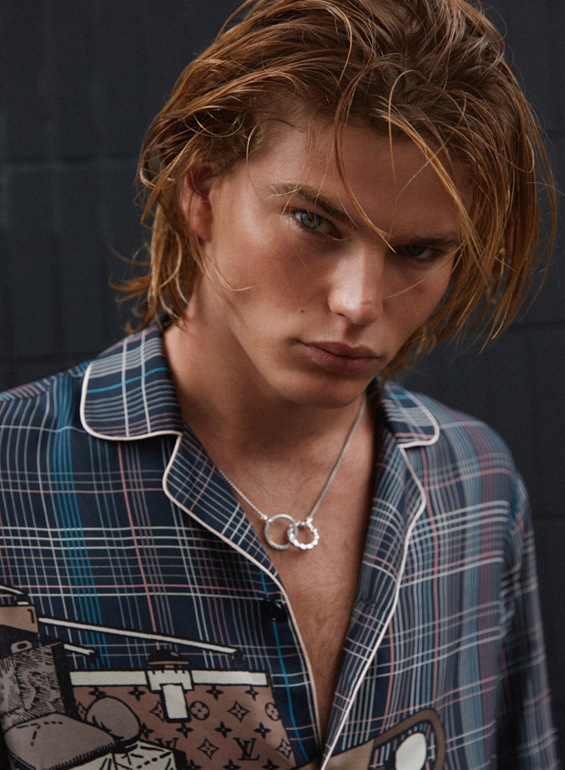 Jordan Barrett Stars in Harper's Bazaar Thailand Men FW17 Cover Story