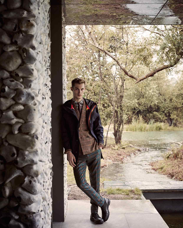 Kit Butler in Rural Fashion with Metropolitan Cool for How To Spend It