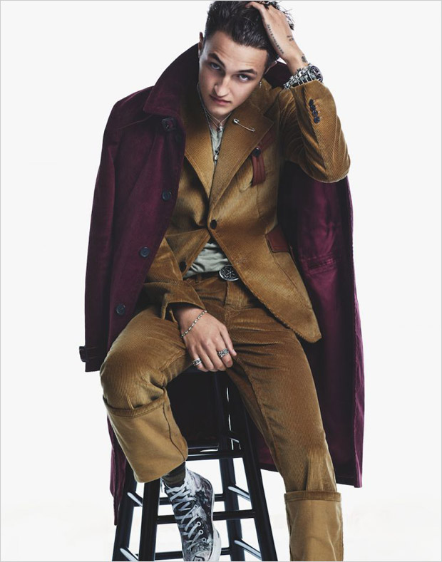 New Fashion Royalty: Anwar Hadid Stars in Vogue Arabia Man