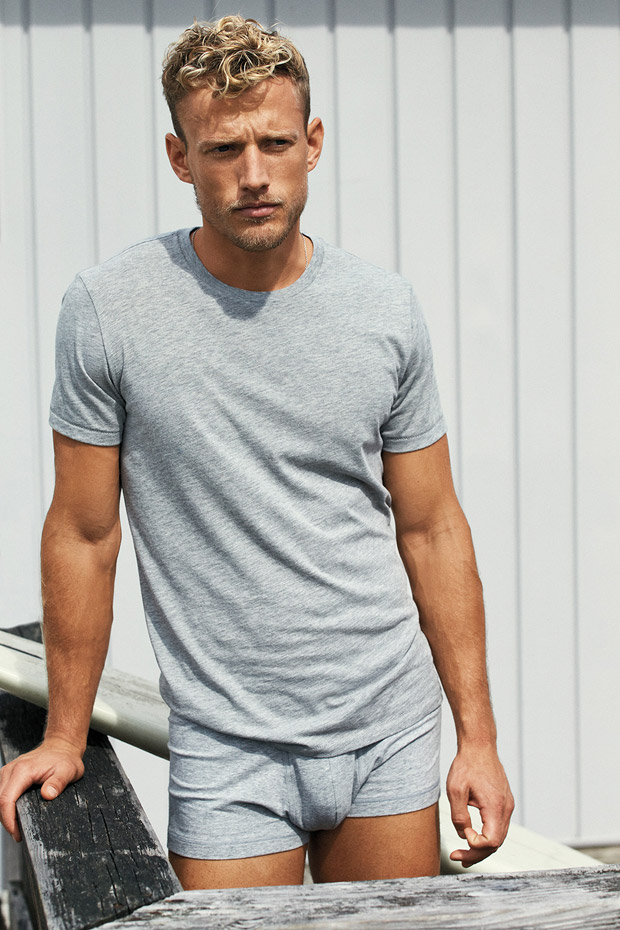 Blaine Cook Models Bonobos Underwear Fall Winter 2017.18 Collection