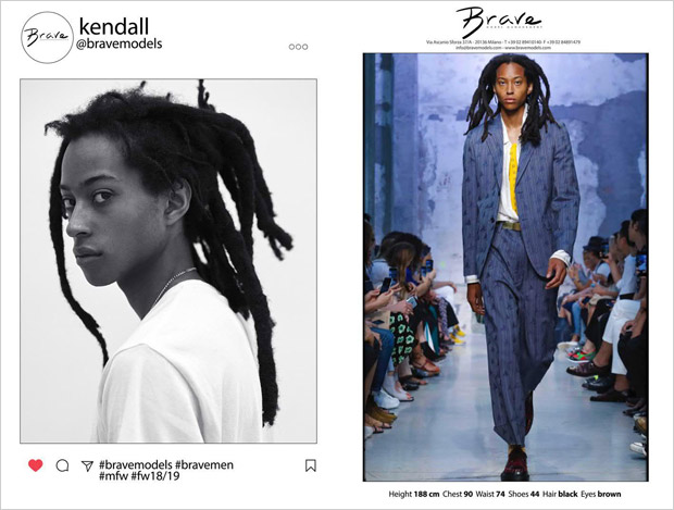 Brave Model Management Fall Winter 2018.19 Show Package