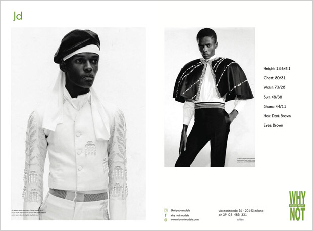 Why Not Model Management Fall Winter 2018.19 Show Package