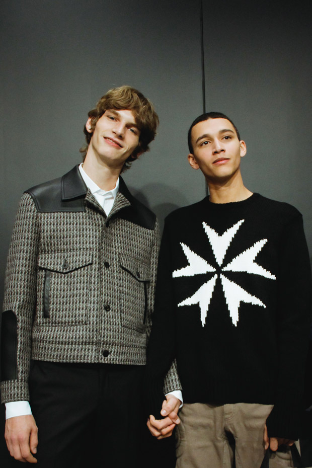 MFW Backstage: NEIL BARRETT Fall Winter 2018.19 Show