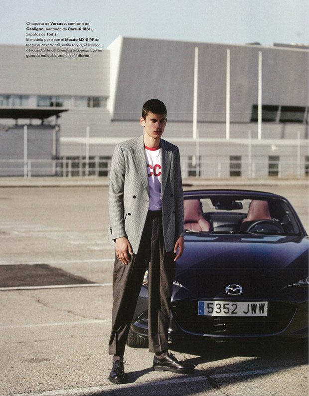 Dressing is a Way of Life: Finn Hayton Poses for L'Officiel Hommes Spain