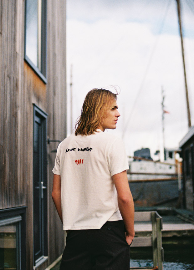 Bright Blue Eyes: Top Model Ton Heukels Poses for Onin Lorente