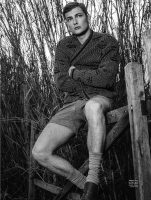 Back the Field: Adrien Jacques Poses for Men's Folio Singapore