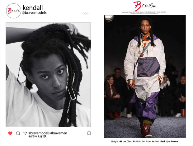 Brave Model Management Spring Summer 2019 Show Package