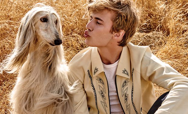 Youssouf Bamba Models Gucci Pre-Fall 2018 Collection for VMAN