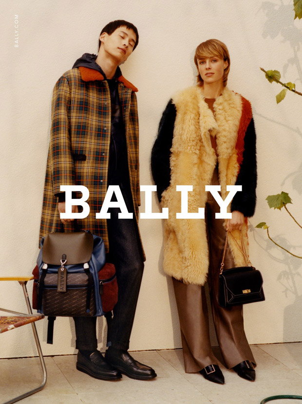 Wang Chenming Models Bally Fall Winter 2018.19 Collection