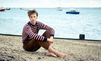 Filip Hrivnak Models Cesare Paciotti Fall Winter 2018.19 Collection