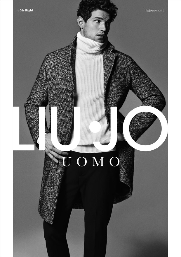 Giacomo Cavalli is the Face of Liu-Jo Uomo Fall Winter 2018.19 Collection