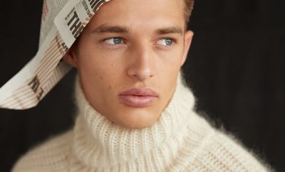 Noah Mills Models Fall 2018 Looks for Neiman Marcus