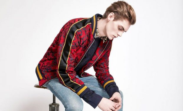 Tobias Lewis & Vince Dickson Model MANGO Man FW18 Collection