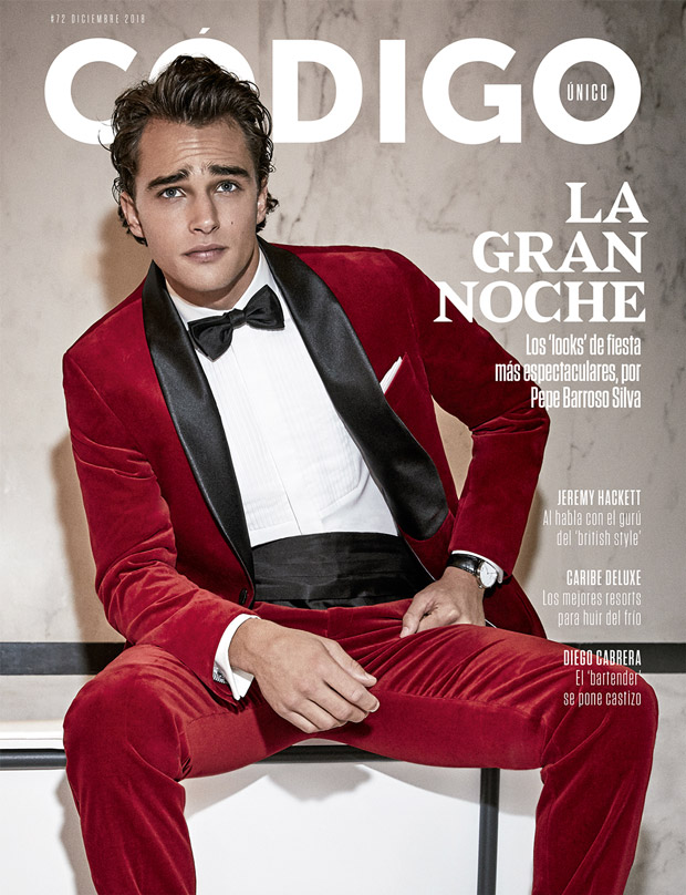 Pepe Barroso is the Cover Boy of Codigo Unico December 2018 Issue