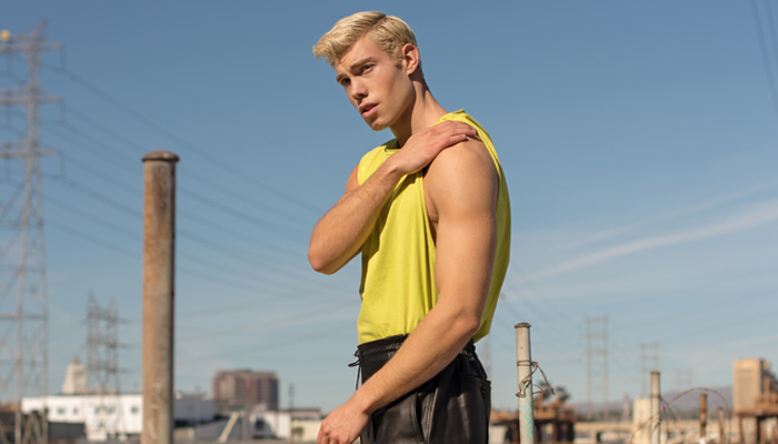 Derek Chadwick Poses for FGUK Magazine 6.0 - The Street Issue